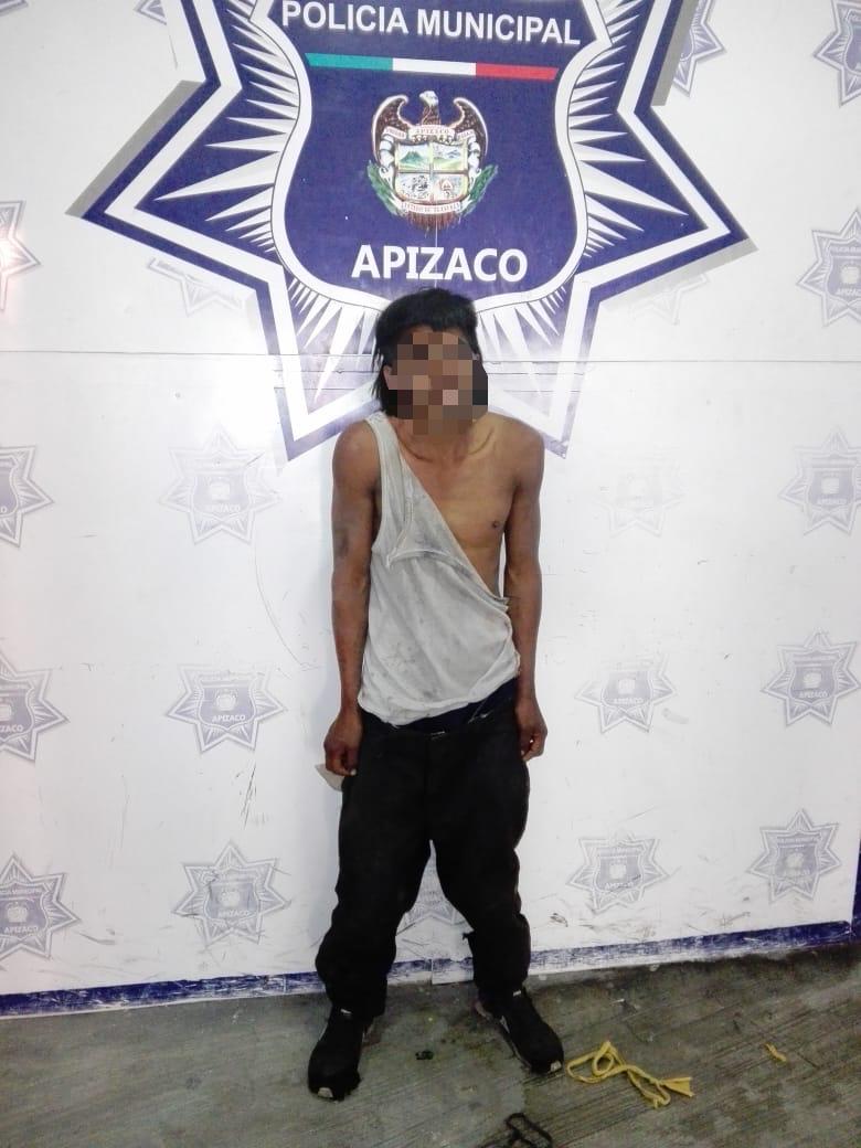 Detienen a sujeto por intentar robar un domicilio en Apizaco - Cuarto de Guerra Tlaxcala